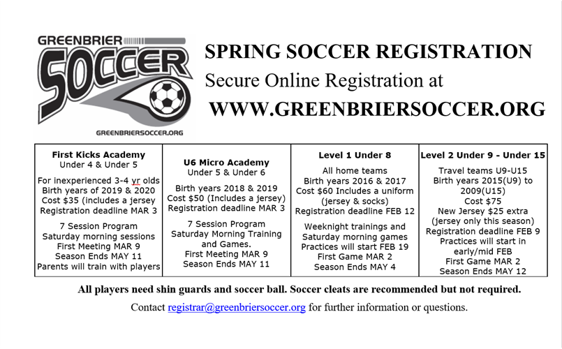 Home [www.greenbriersoccer.org]